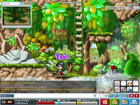 Maplestory Dragon Knight 9x - YouTube