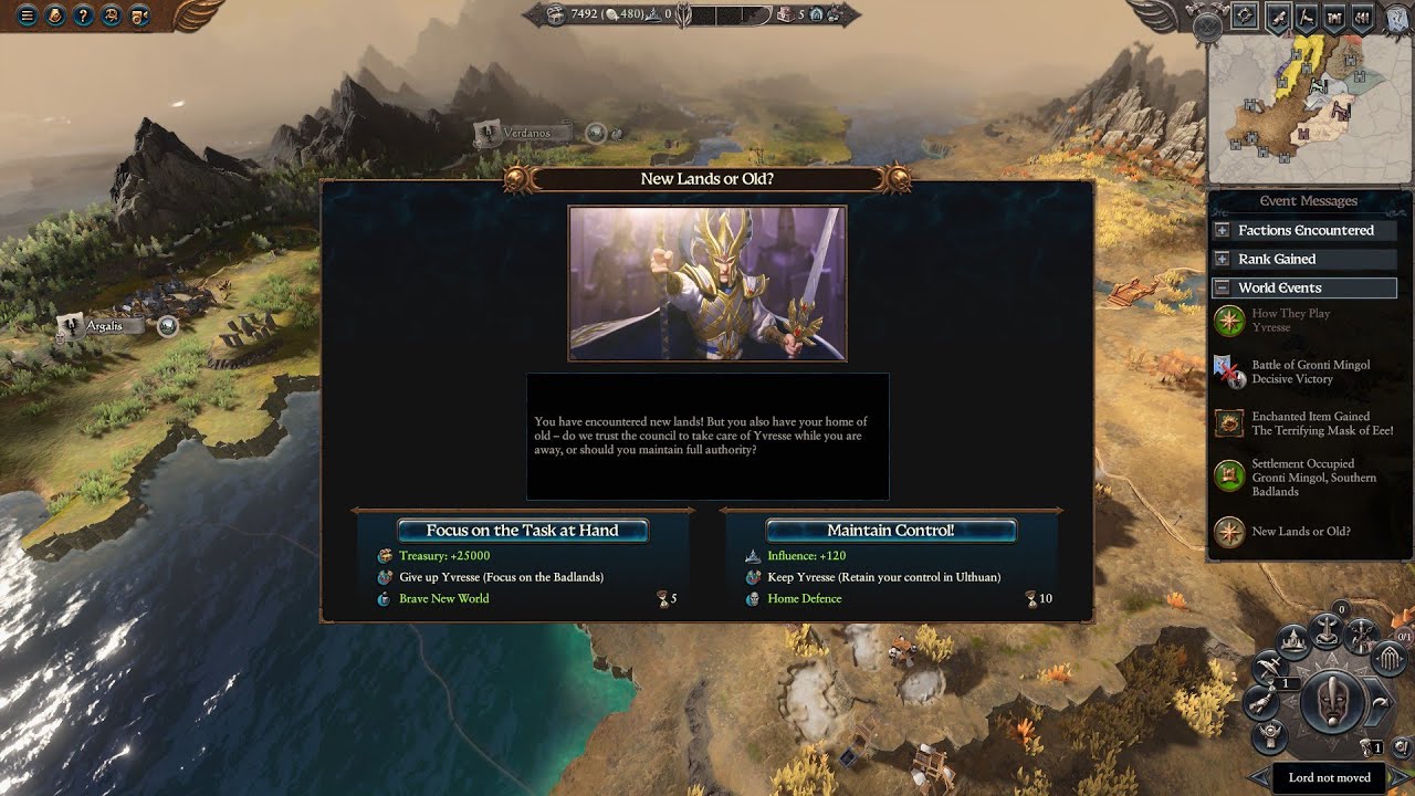 Yvress Part 1: New World, Same Old Crashes Total War Warhammer III ...