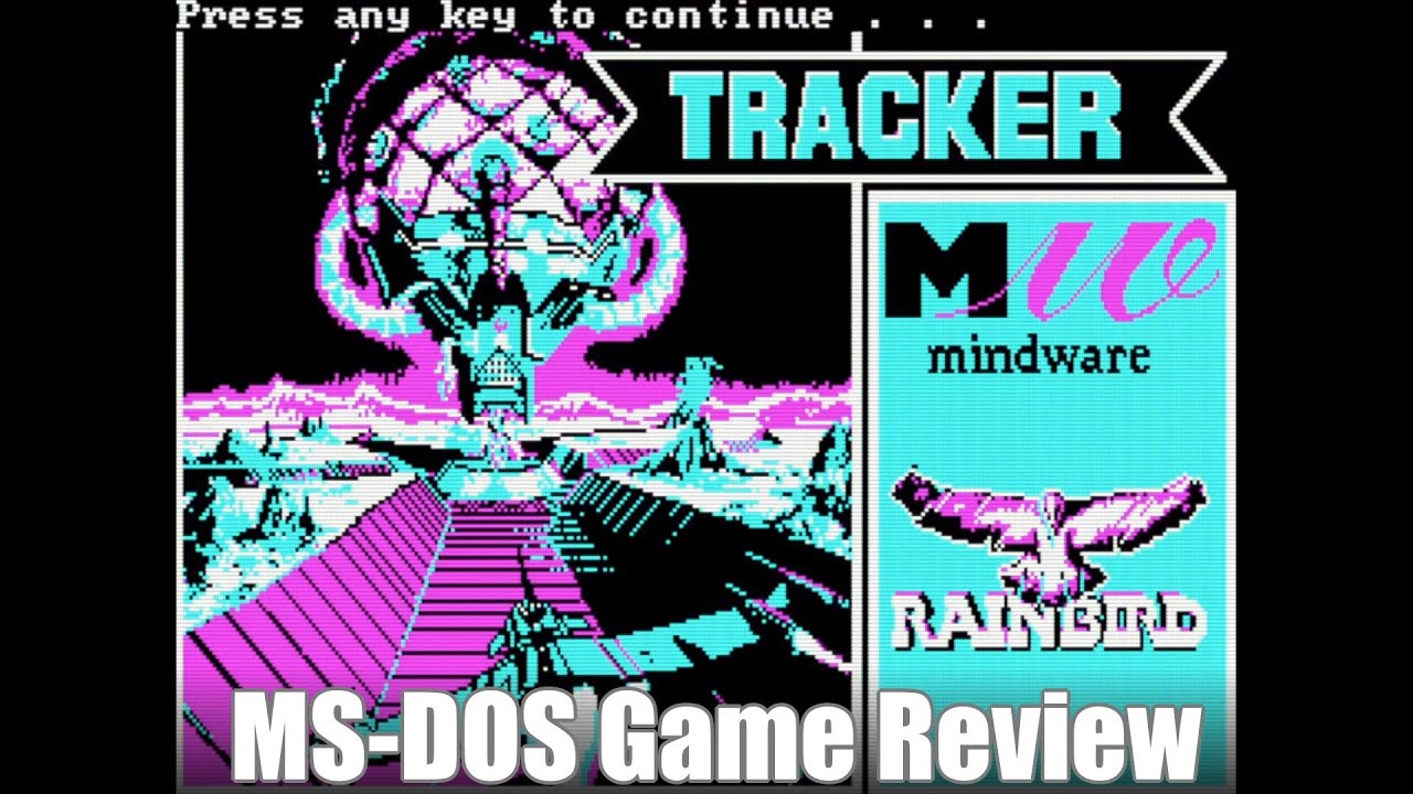 Tracker - 1987 - MS-DOS Game Review - YouTube