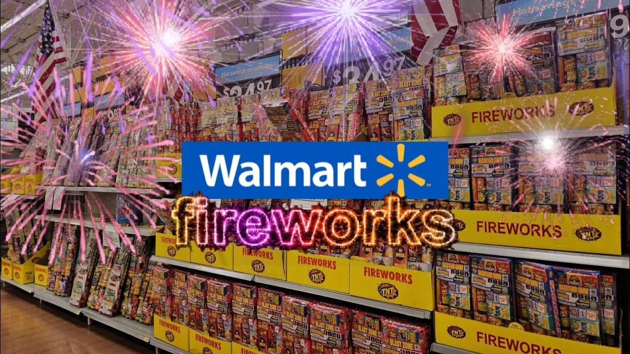 WALMART FIREWORKS TNT BROWSE WITH ME 2024 - YouTube