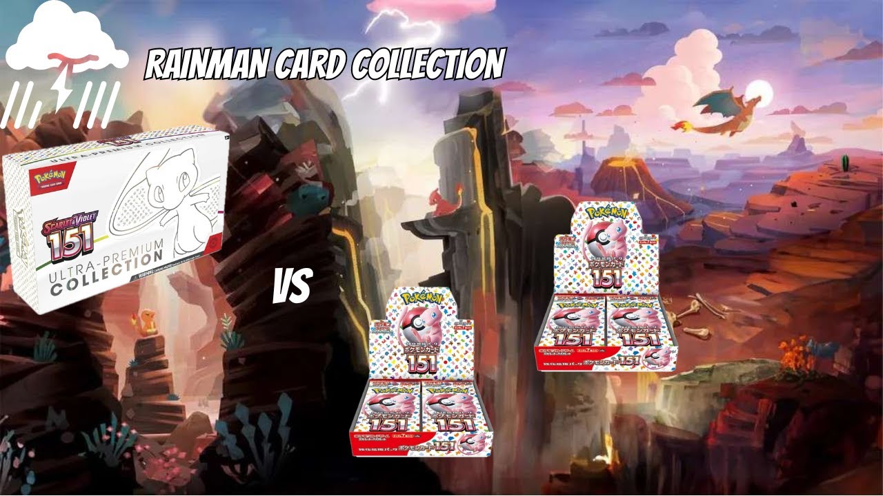 151 English UPC vs 2x Japanese Boosters - YouTube