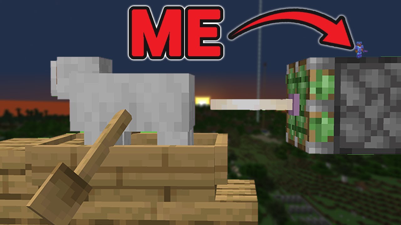 building the BIGGEST sheep fricker in Minecraft History - YouTube