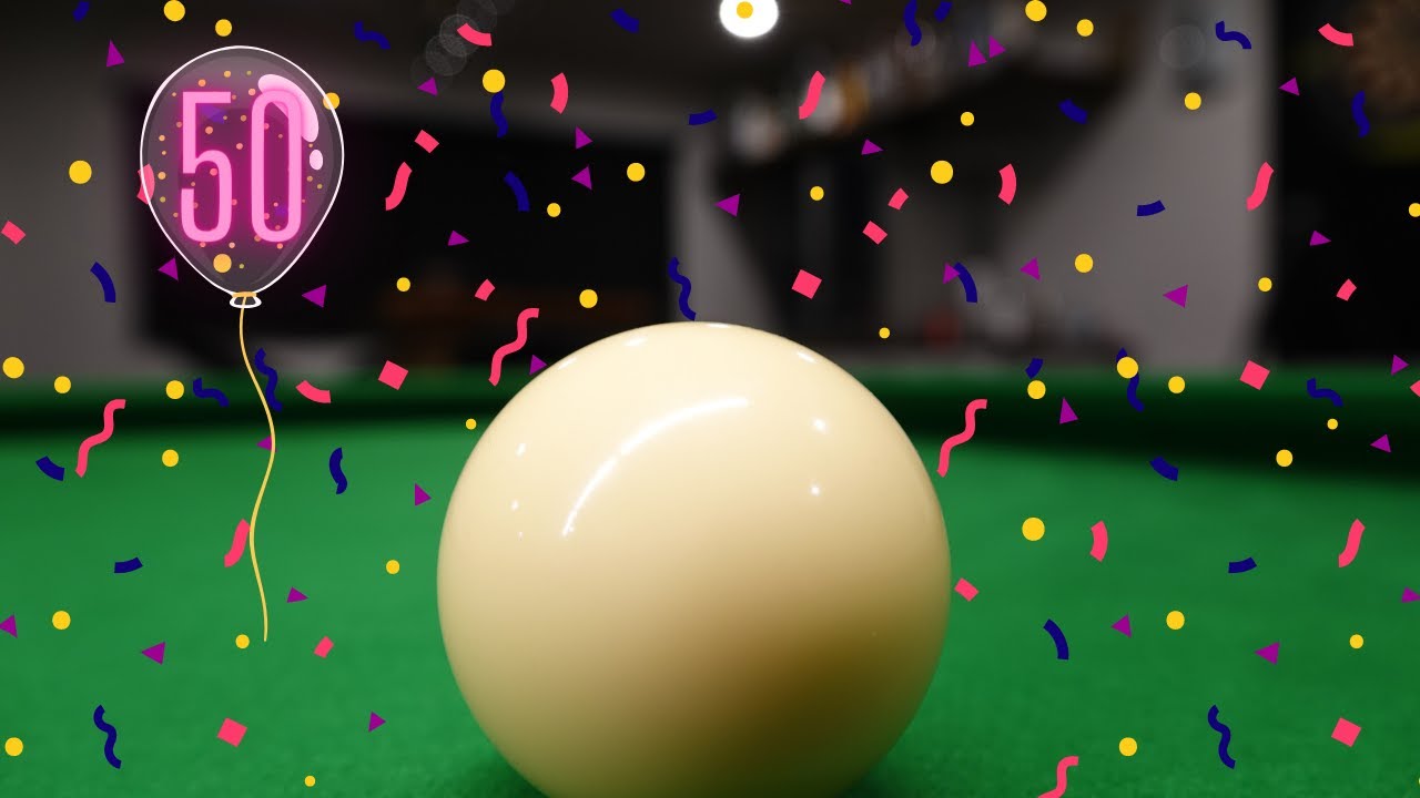 Wow! -First Snooker 50 Break! - YouTube