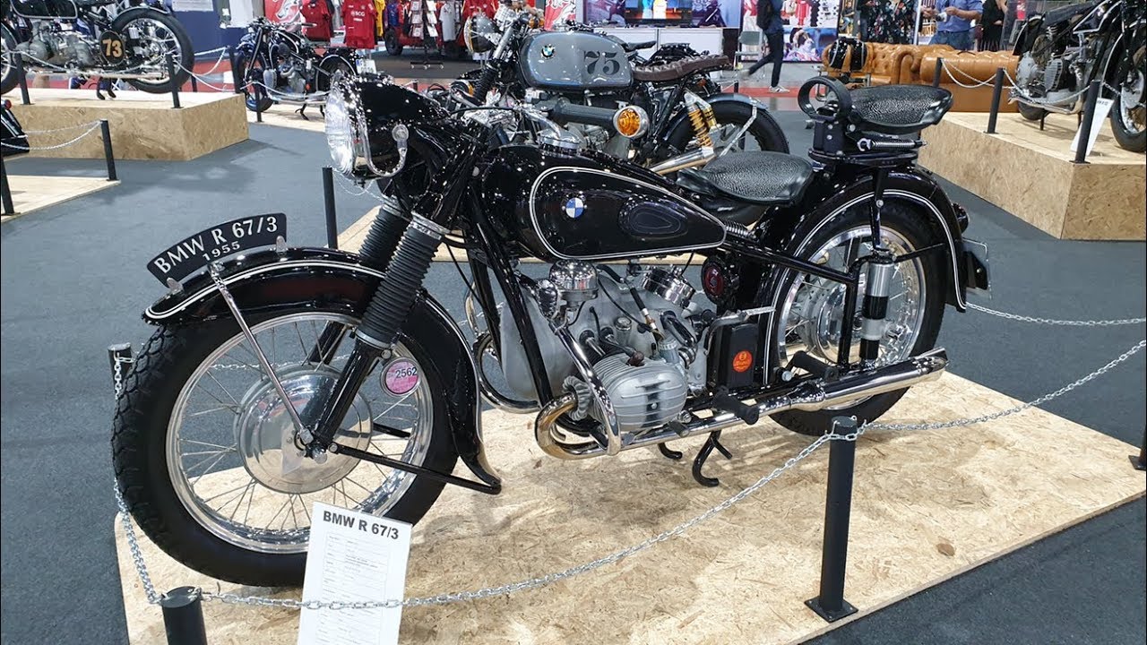 BMW R 67/3 ( Model Year 1955) | Walkaround at Bangkok Auto Salon 2019 ...
