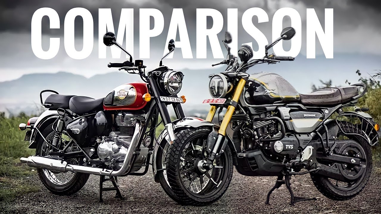 TVS Ronin vs Royal Enfield Classic 350 | Best 20 Bhp | Power , Comfort ...