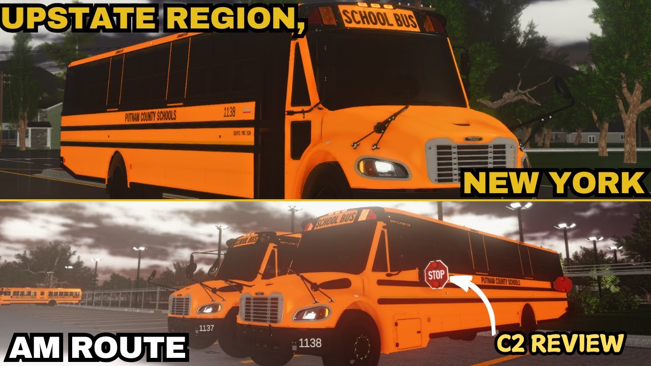 ROBLOX | Upstate Region, New York | NEW C2 | Regional Bus Company - YouTube