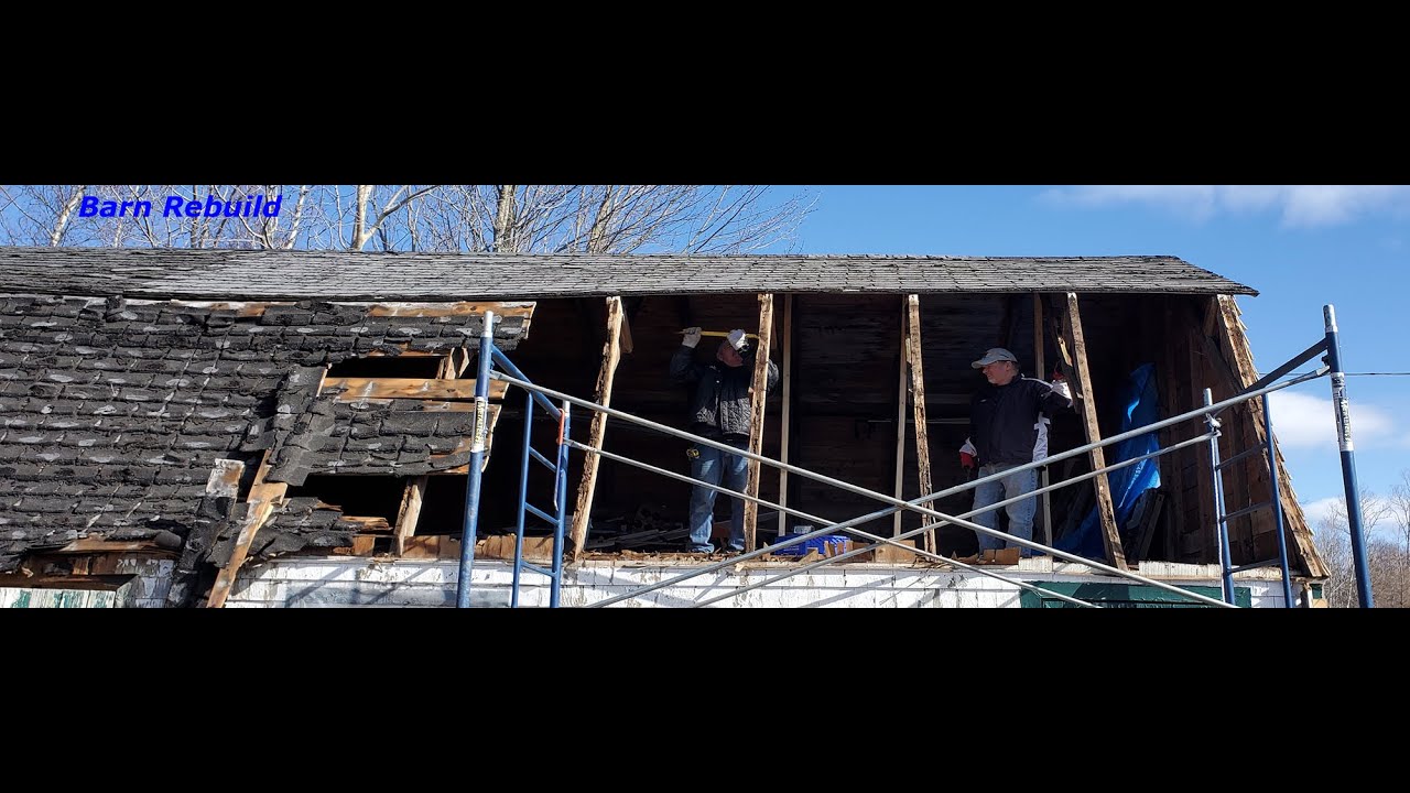 Barn Rebuild 1 - YouTube