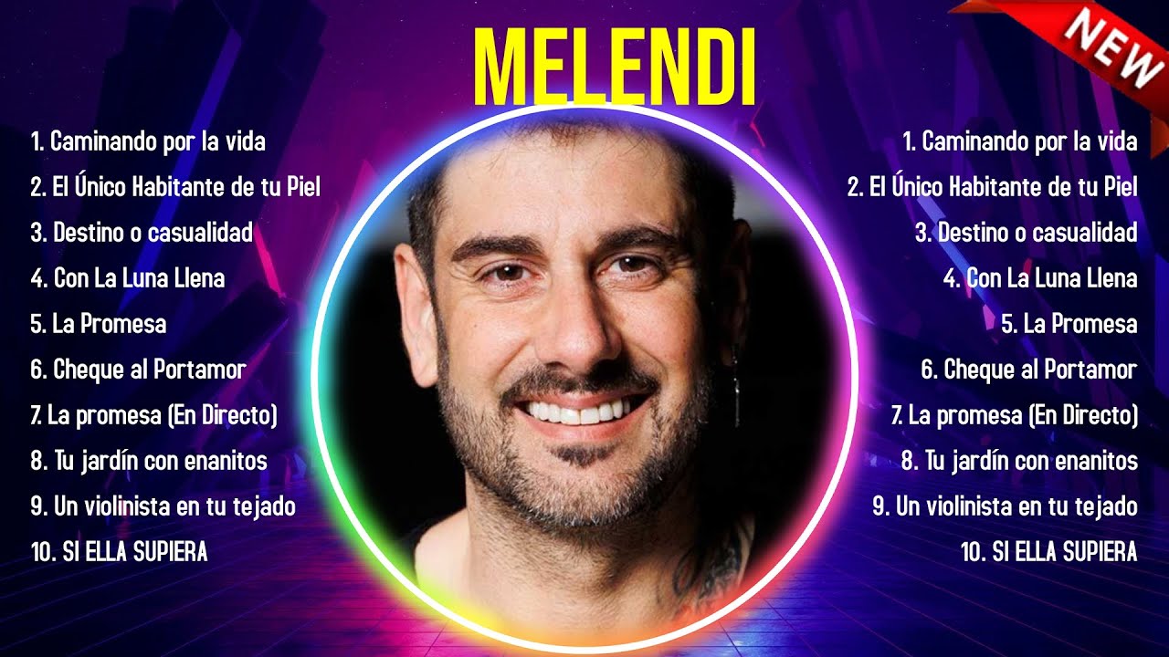 Las mejores canciones del álbum completo de Melendi 2024 - YouTube
