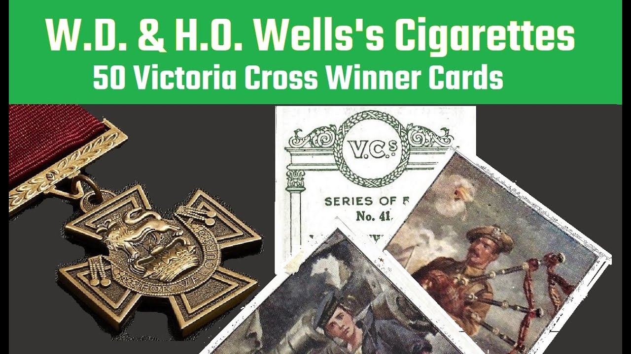 5 WW1 Victoria Cross Winners Profiled from Wills’s Cigarette Cards of ...