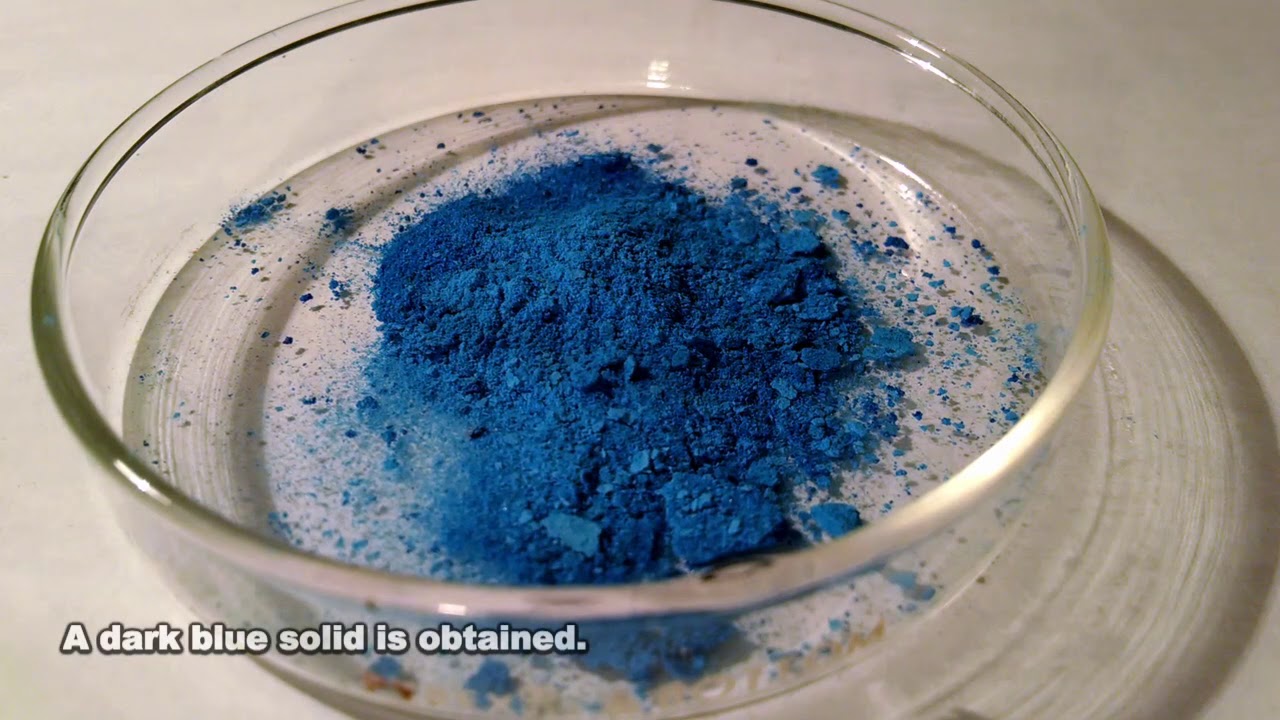 Copper citrate, ammonia complex - YouTube