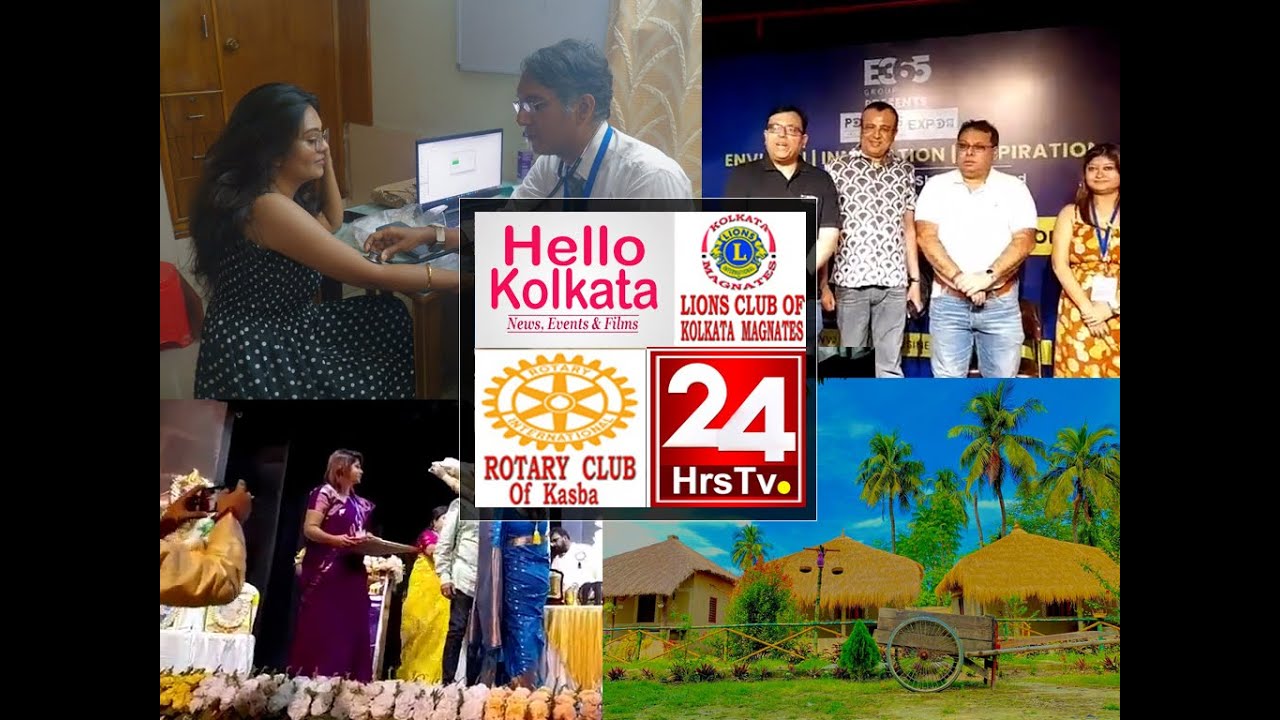 24 Hrs. TV Telecast of HELLO KOLKATA program on 9.4.23 || Direction- Asish Basak - YouTube