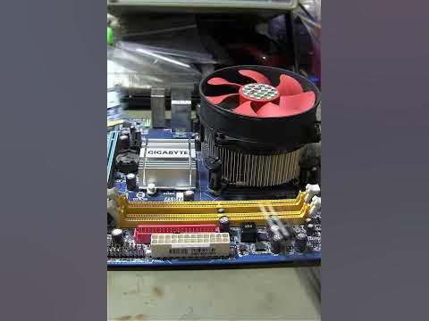 HOW TO INSTALL RAM MEMORY ON THE MOTHERBOARD? - YouTube