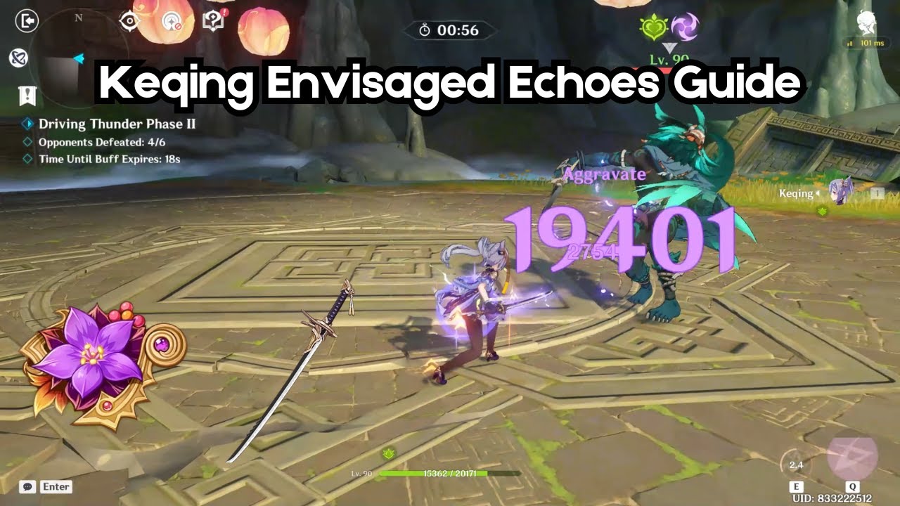 Keqing Envisaged Echoes Guide - Genshin Impact - YouTube