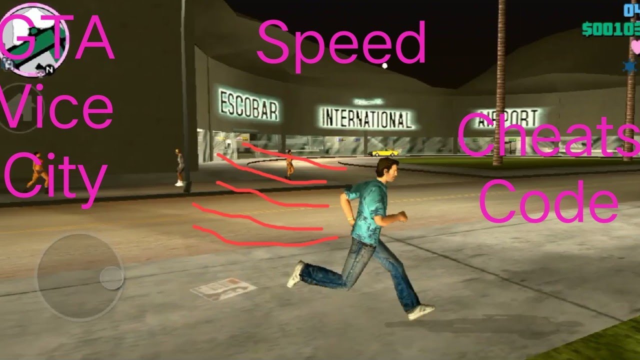 GTA Vice City Cheat code Fast Run {Harjot 94 Gaming} - YouTube