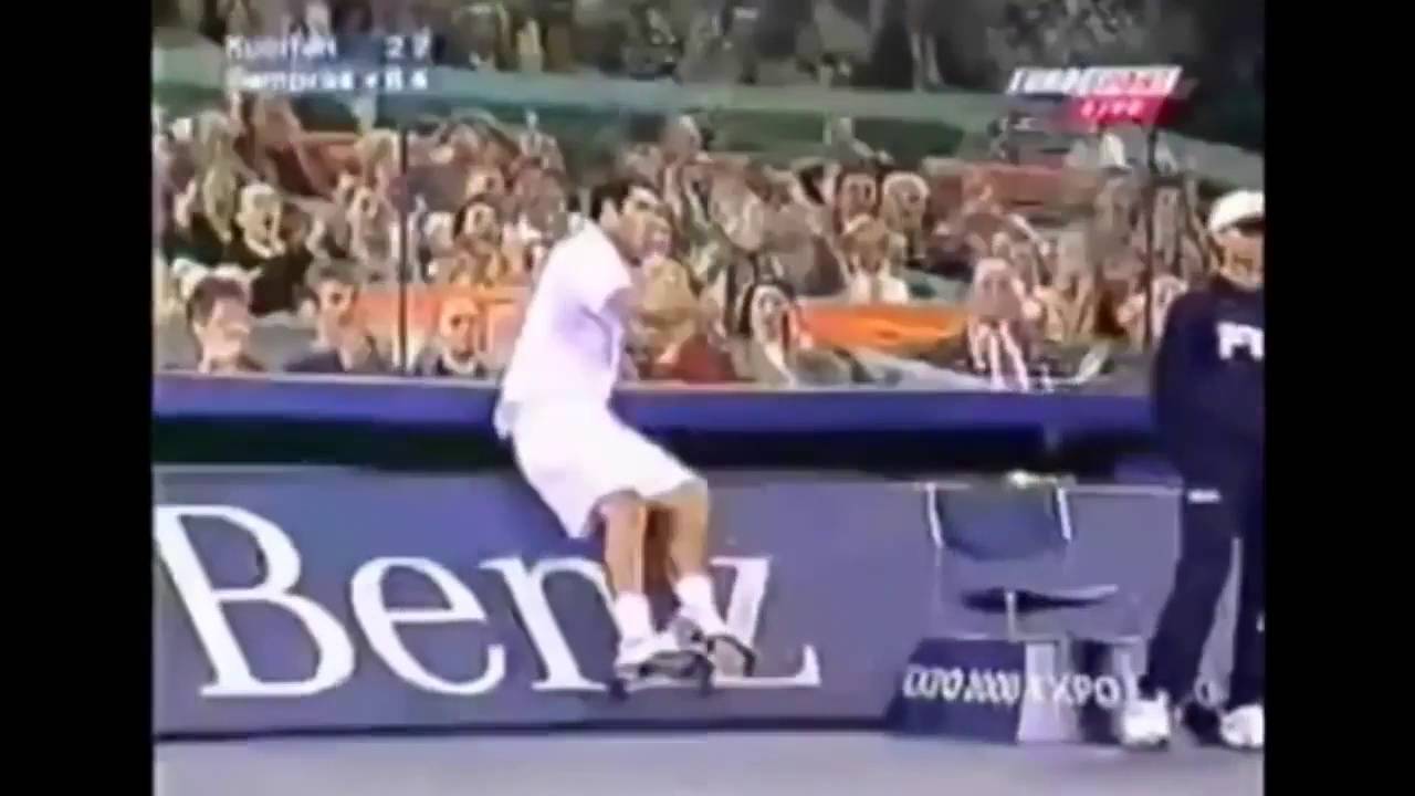 ATP Tennis Top 10 Super Human Trick shots - YouTube