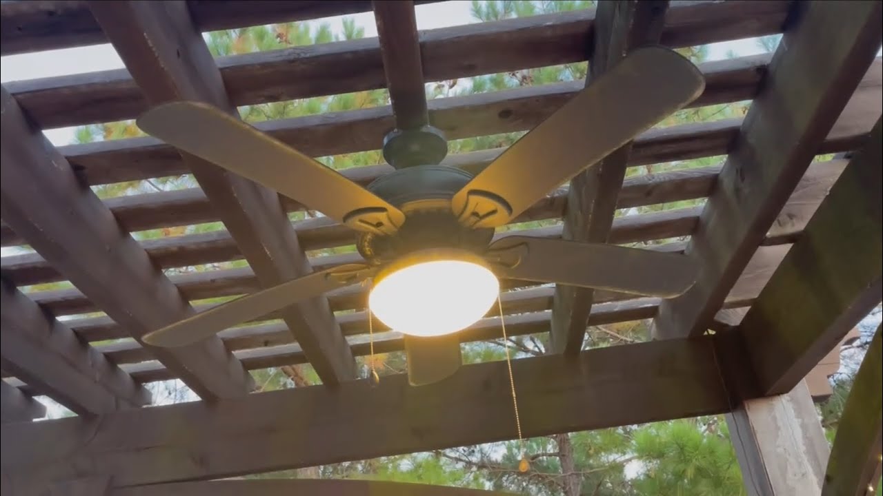 4 52” Harbor Breeze Calera Ceiling Fans at Standing Boy Farm - YouTube