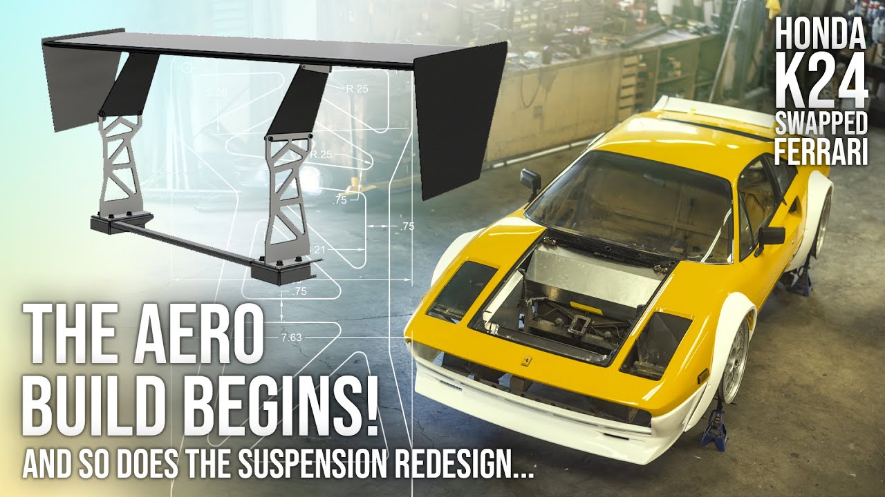 K-Swapped Ferrari - Designing The Chassis-Mount Wing for Global Time ...