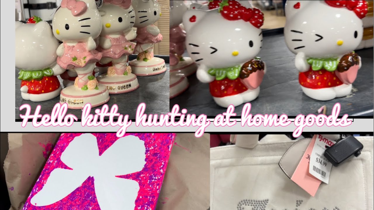 Hello Kitty HomeGoods Hunt - YouTube