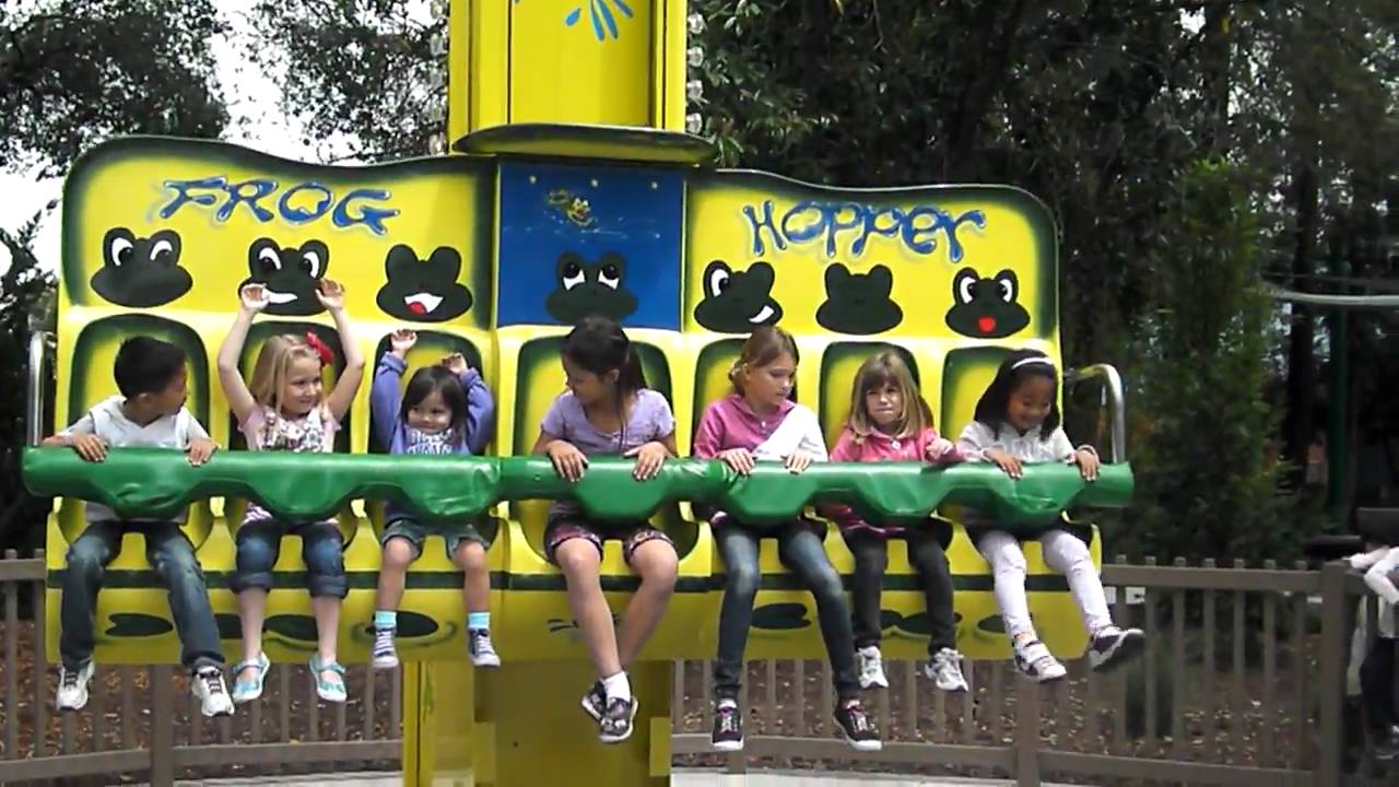 Frog Hopper at Happy Hollow Prak & Zoo - YouTube