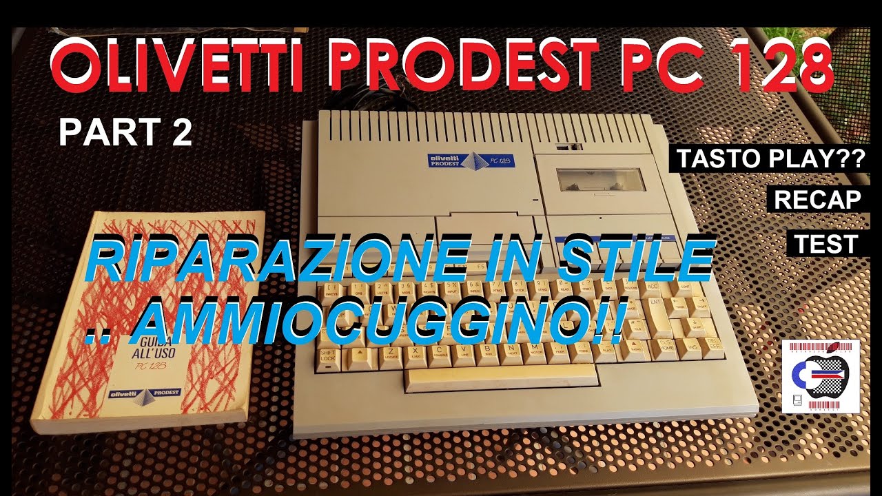 PRODEST PC128 - RECAP E RIPARAZIONE DEL TASTO PLAY BY AMMIOCUGGINO.. # ...