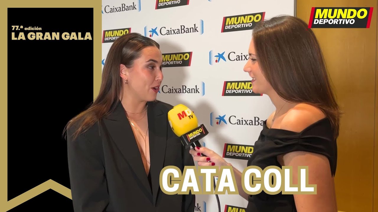 77ª GALA MD | Entrevista a la portera del FC Barcelona Cata Coll TROFEO ...