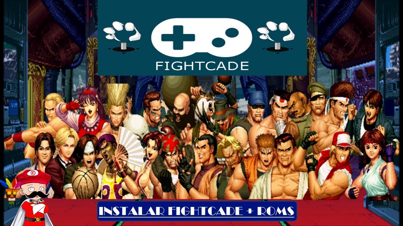 Como Baixar e Instalar FIGHTCADE e Baixar ROMS e BIOS 2018 - YouTube