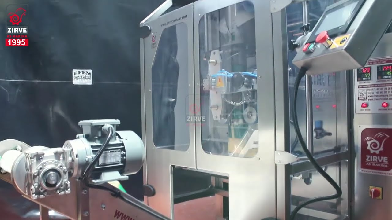 Filling and packaging machine For Cereals, legumes, rice and sugar ...