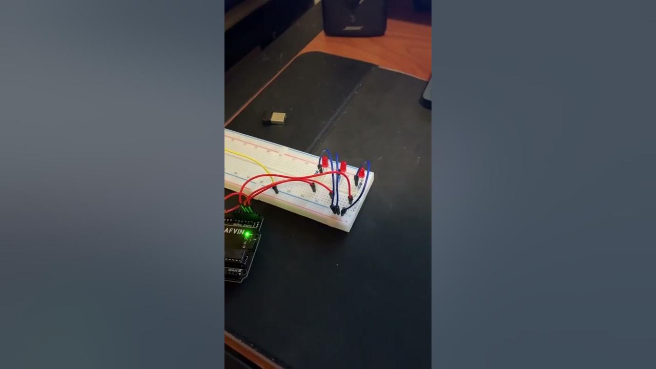 LED Binary Counter - Winter 2022 ECEN Project - YouTube