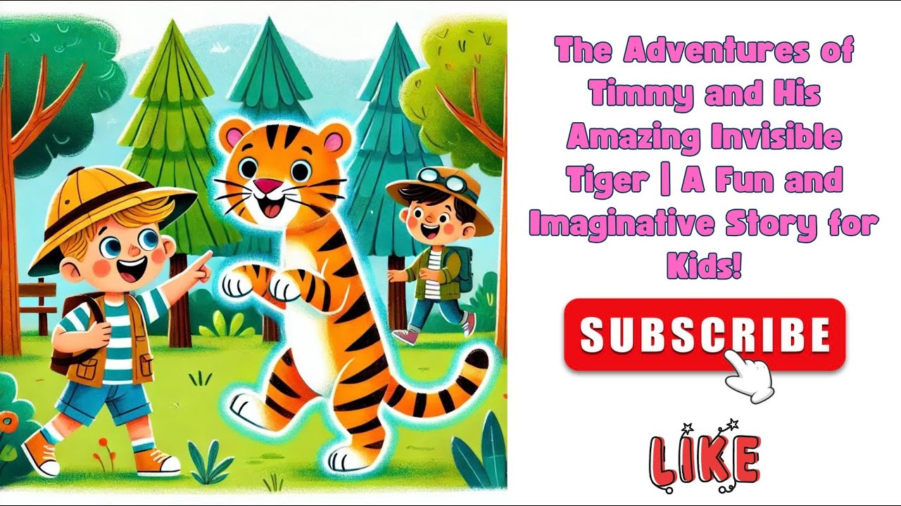 The Adventures of Timmy and His Amazing Invisible Tiger | A Fun and ...