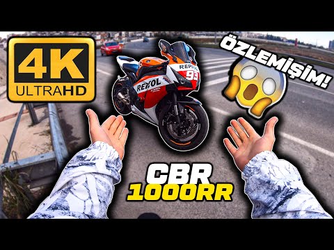 REPSOL CBR 1000RR SÜRDÜM | 4K MOTOVLOG | GAZLAMA SOHBET