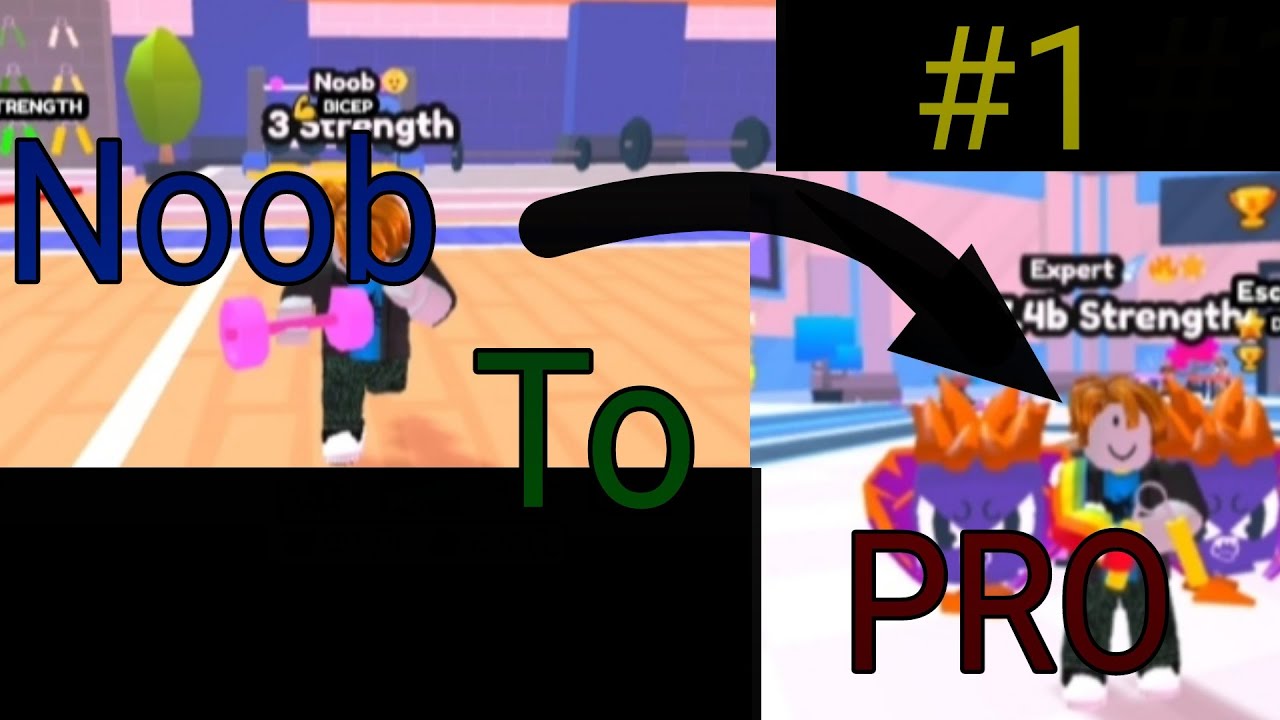 NOOB TO PRO NO TRADING NO ROBUX #1|ARM WRESTLING SIMULATOR ROBLOX - YouTube