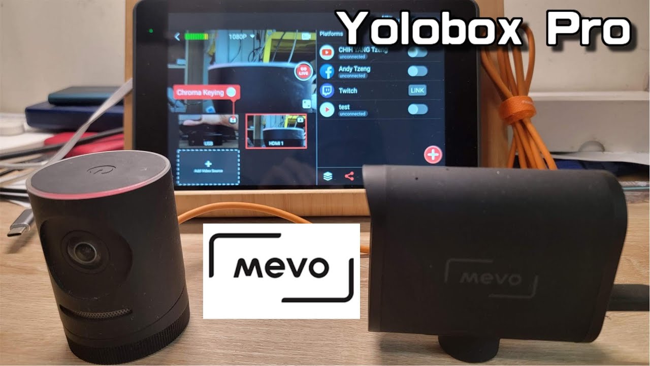 MEVO START & MEVO PLUS connect to Yolobox Pro at the same time - YouTube