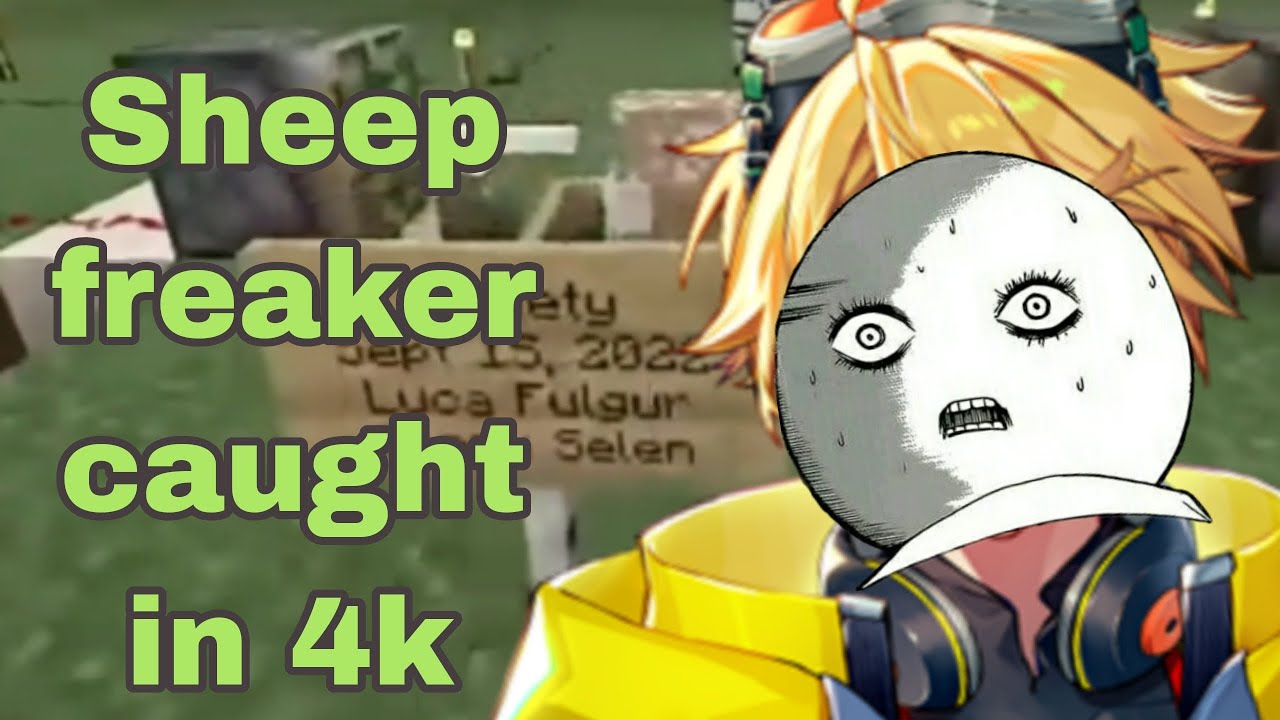 WILSON SAW THE SHEEP FREAKER IN NIJISANJI EN MC SERVER!! || Yu Q Wilson ...