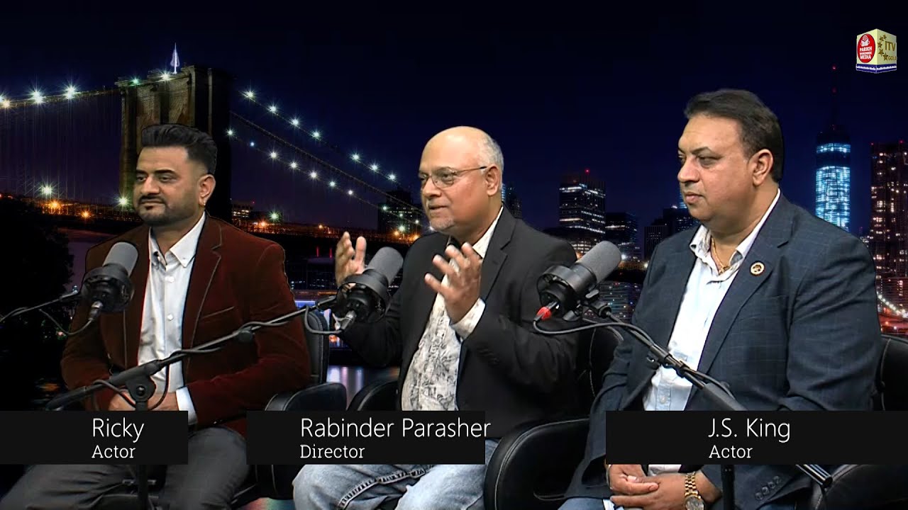 Rabinder Parasher & Cast of "Brilliant Idea" on Face to Face - YouTube