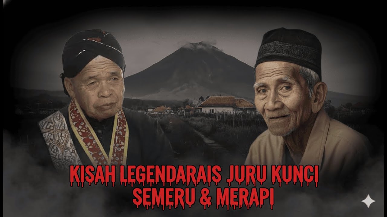 Kisah Legendaris Juru Kunci Semeru & Merapi: Mbah Dipo dan Mbah Marijan ...