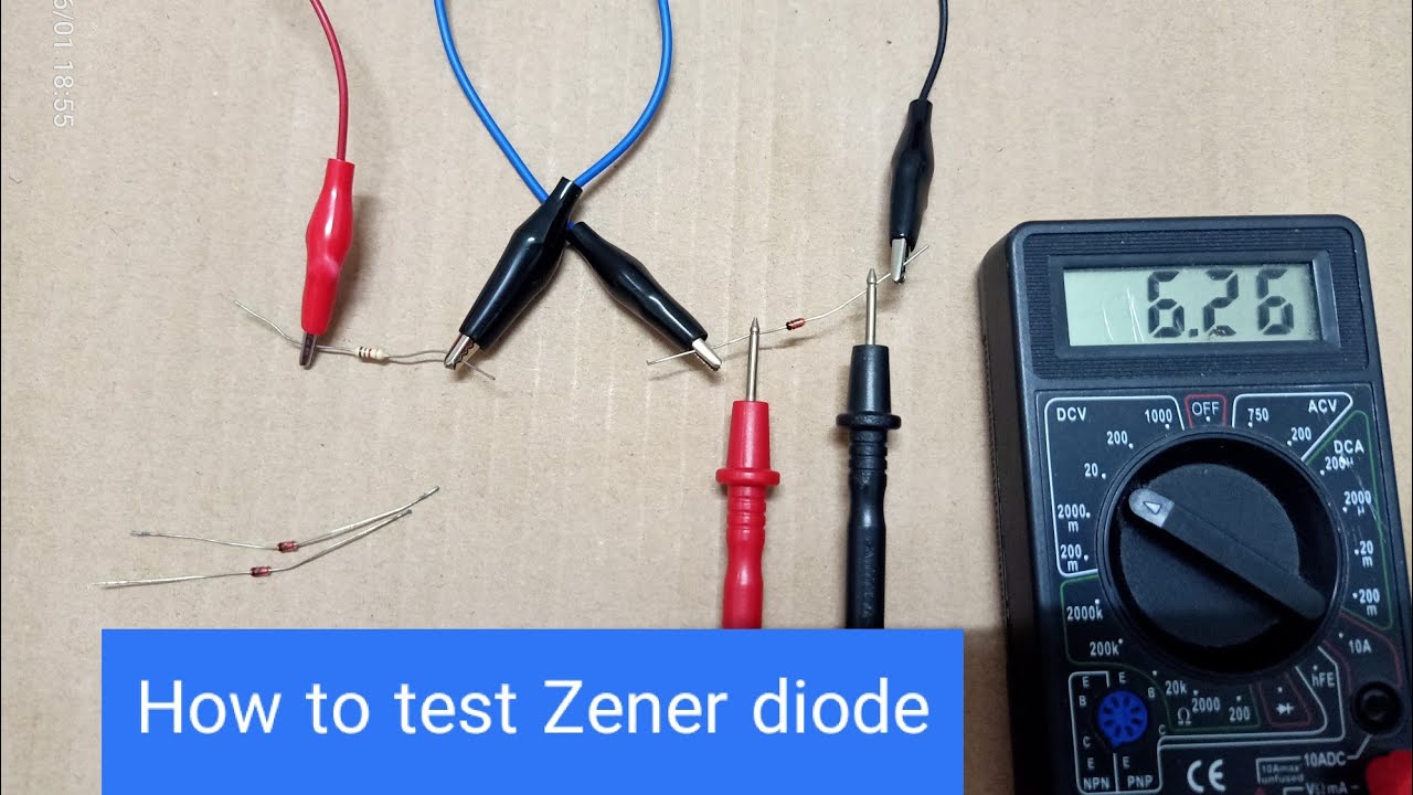How to test zenner diode - YouTube
