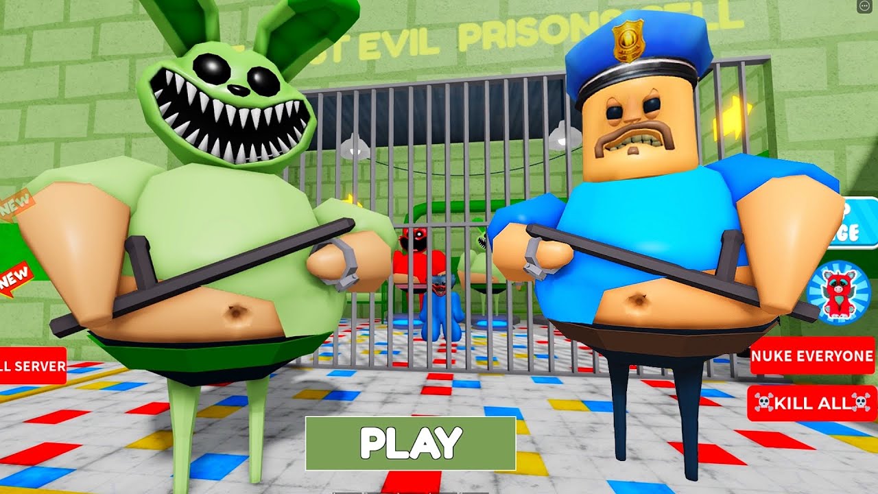HOPPY HOPSCOTCH BARRY'S PRISON RUN! Walkthrough FULL GAME #roblox #obby ...