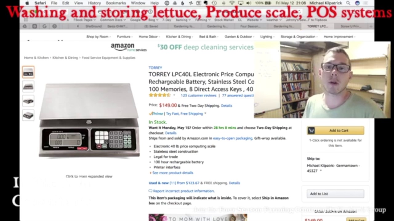 My Favorite Produce Scale for Farmer's Markets - YouTube