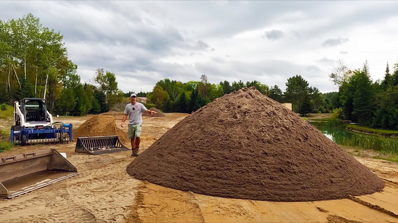 Irrigation Begins + The USGA Rootzone Mix Arrives at The Backyard Golf ...
