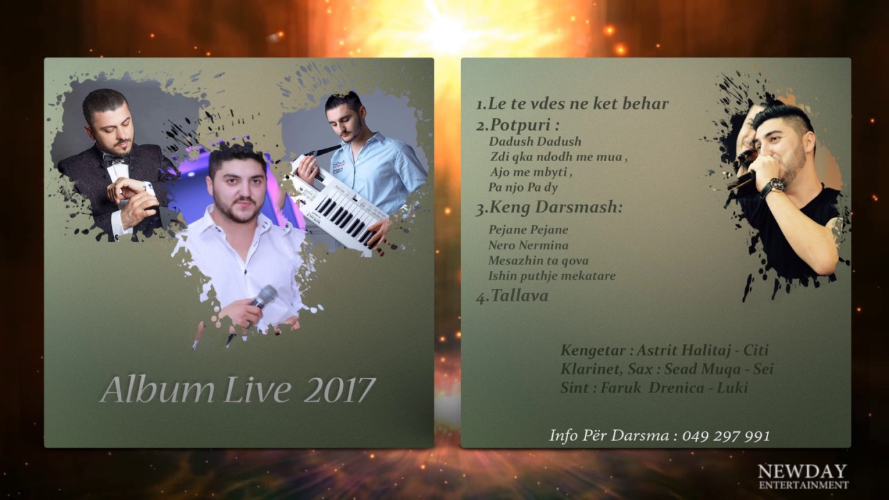 Astriti Halitaj - Potpuri (Album Live 2017) - YouTube
