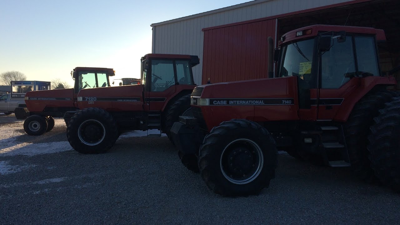 CaseIH Magnum 7120, 7130 and 7140 Tractors Sold on Ohio Farm Auction ...