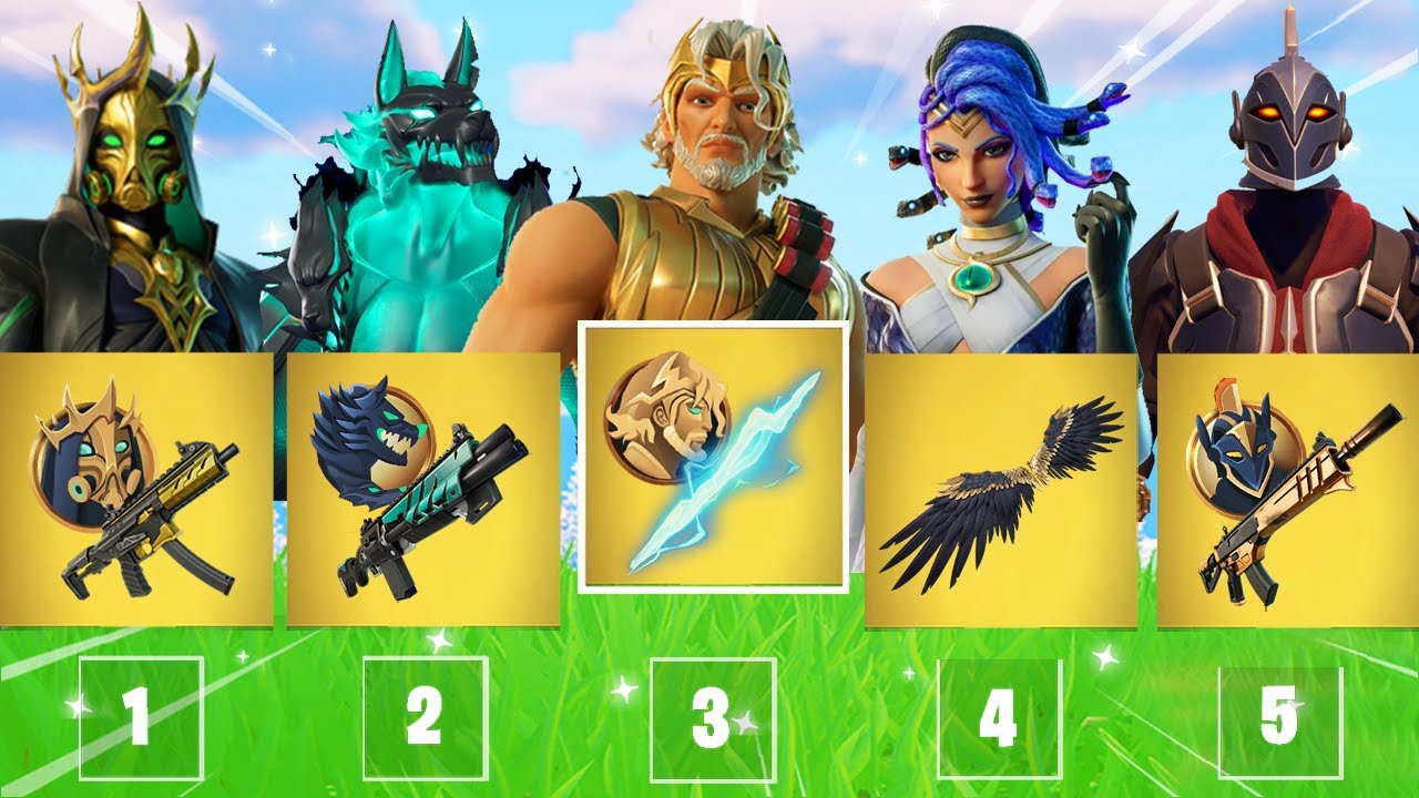 The *RANDOM* GOD BOSS Challenge in Fortnite - YouTube