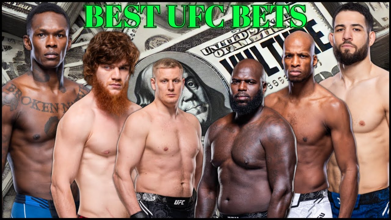 This Weeks Best UFC Bets | UFC Saudi Arabia Adesanya Vs Imavov | Lock ...
