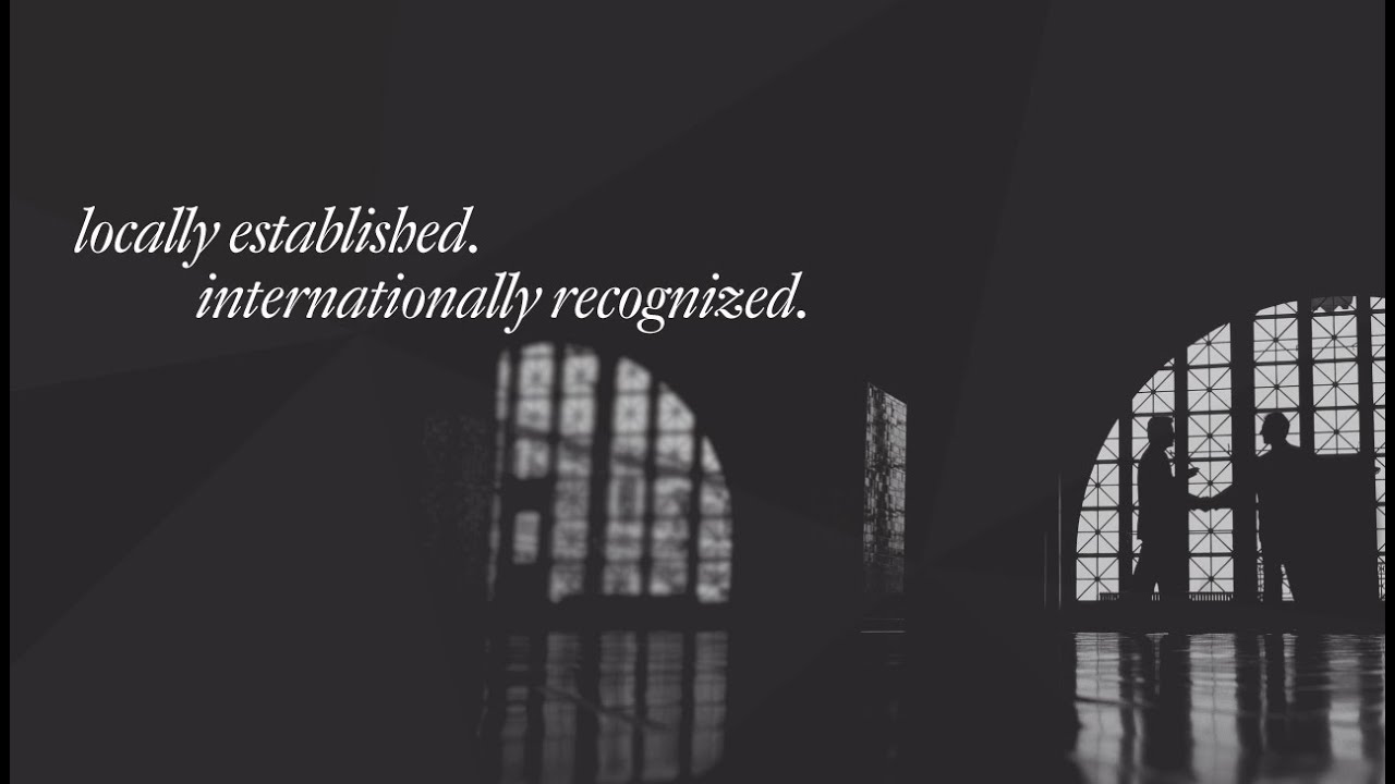 Locally Established. Internationally Recognized. - YouTube