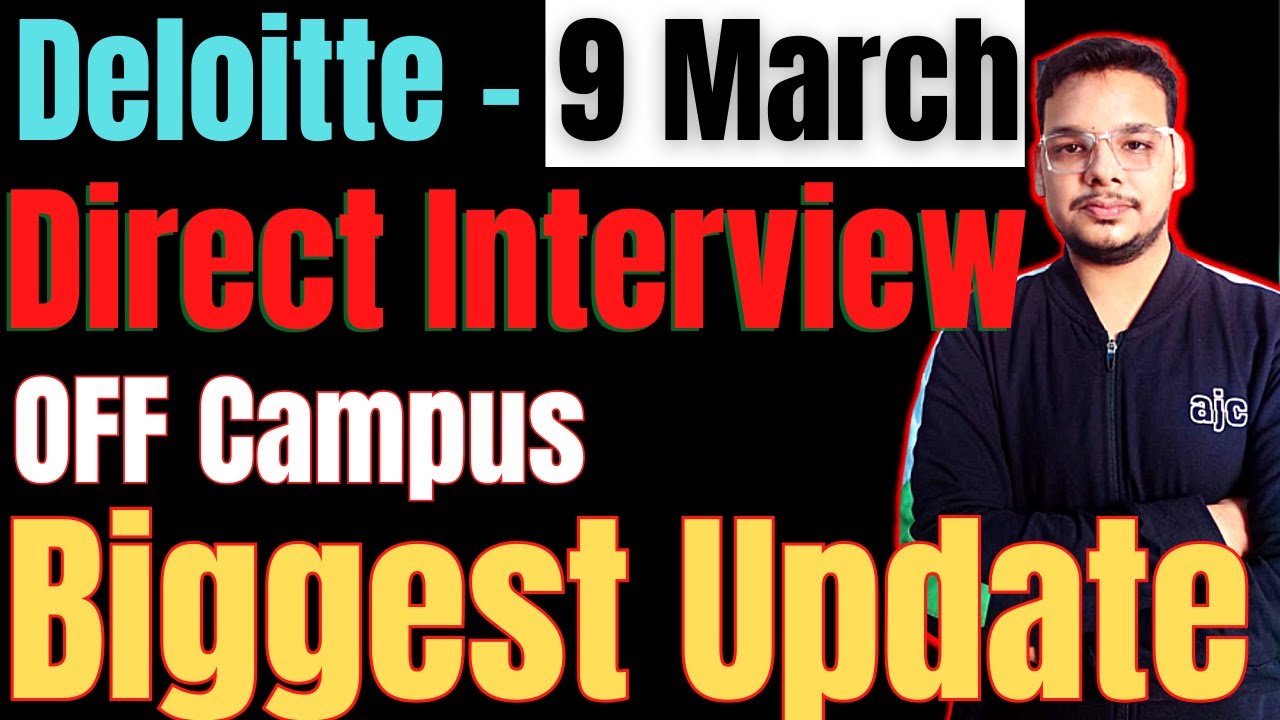 Deloitte Test Update | Data Management Analyst | OFF Campus Biggest ...