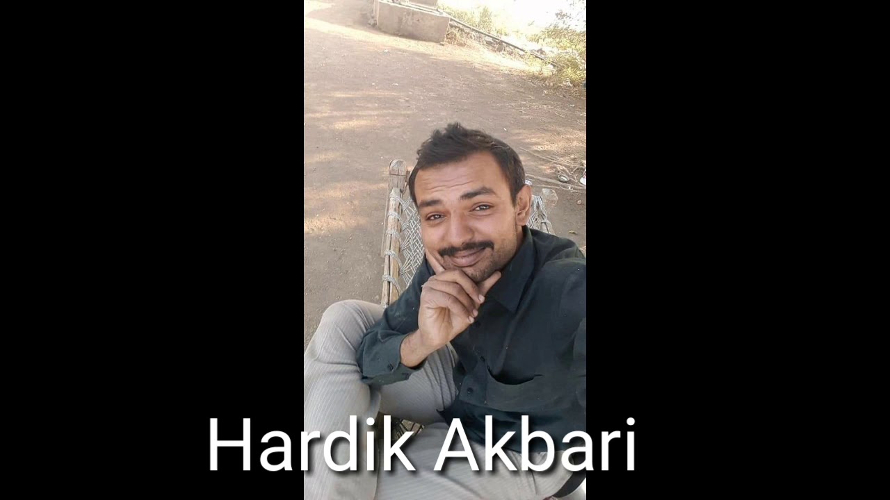 Hardik Akbari name photos - YouTube