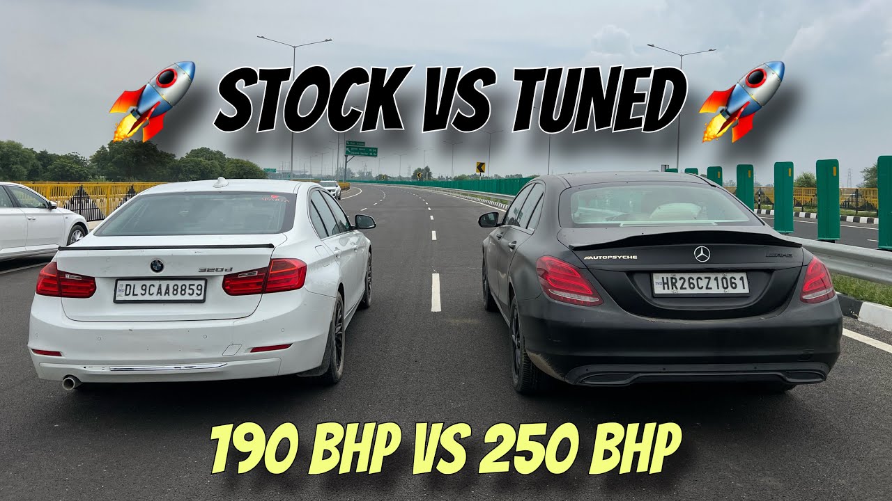 BMW 320D VS MERCEDES C200 DRAG RACE🔥 - YouTube