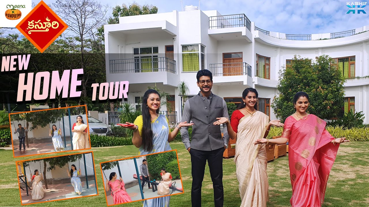 Kasthuri New Home Tour | Kasturi Serial Home Tour | Meena Vasu | Meena ...