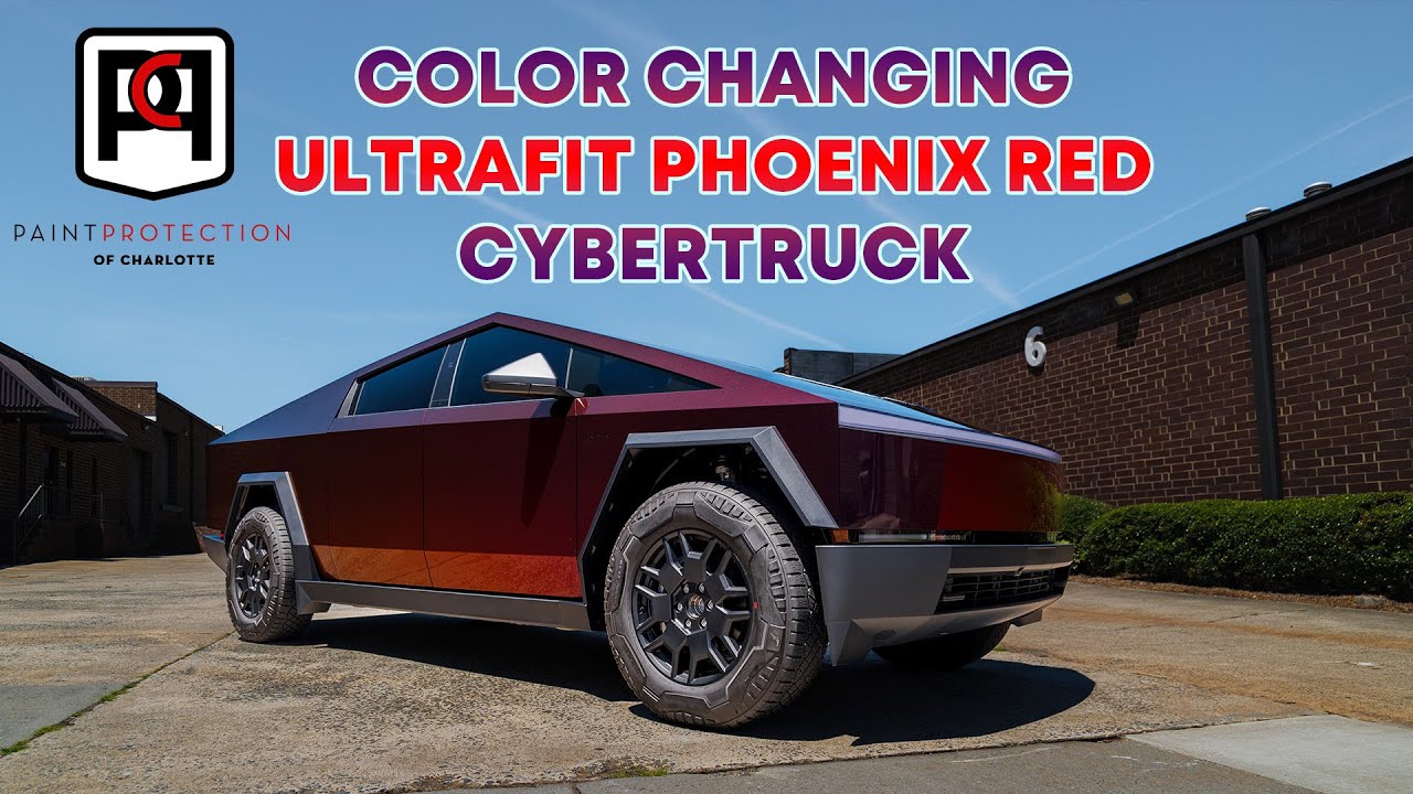 CYBERTRUCK BEAST MODE - Wrapped by Paint Protection of Charlotte - YouTube