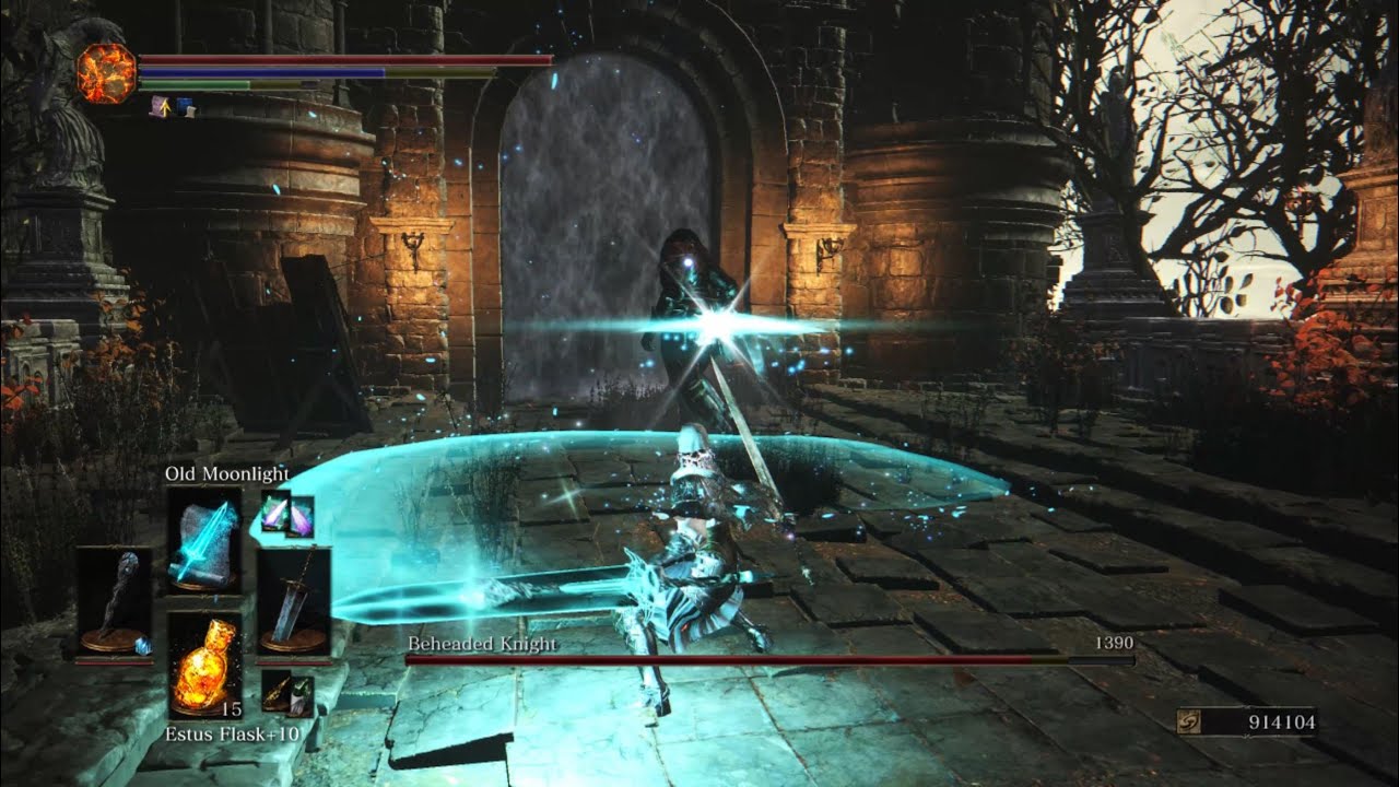 99 INT Darkmoon vs Beheaded Knight DS3 Convergence - YouTube